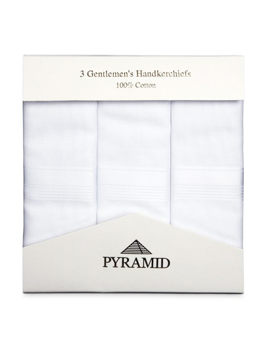 Pyramid PM3 Flat Pack Handkerchiefs - Peter England
